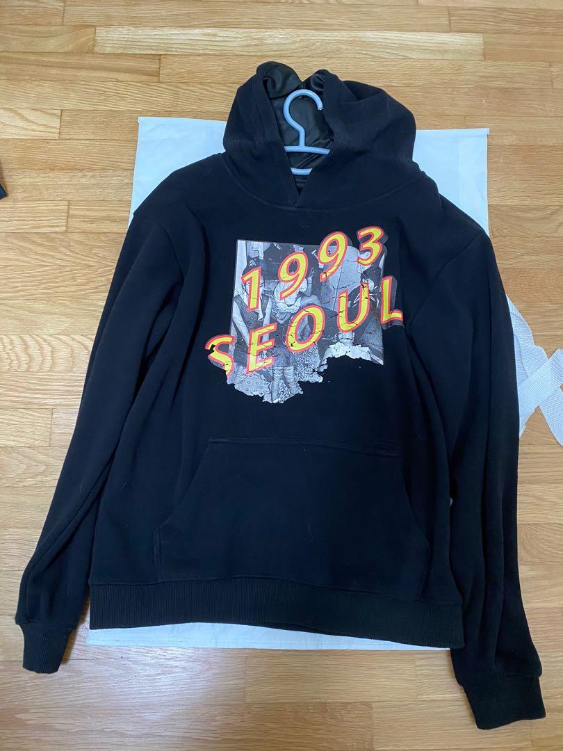 “1993 SEOUL” Hoodie, Men's Fashion, Coats, Jackets and Outerwear on ...