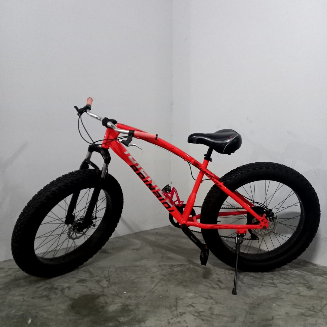 26 inch 7 Speed Hardtail Fat Bike, Sports Equipment, Bicycles & Parts ...
