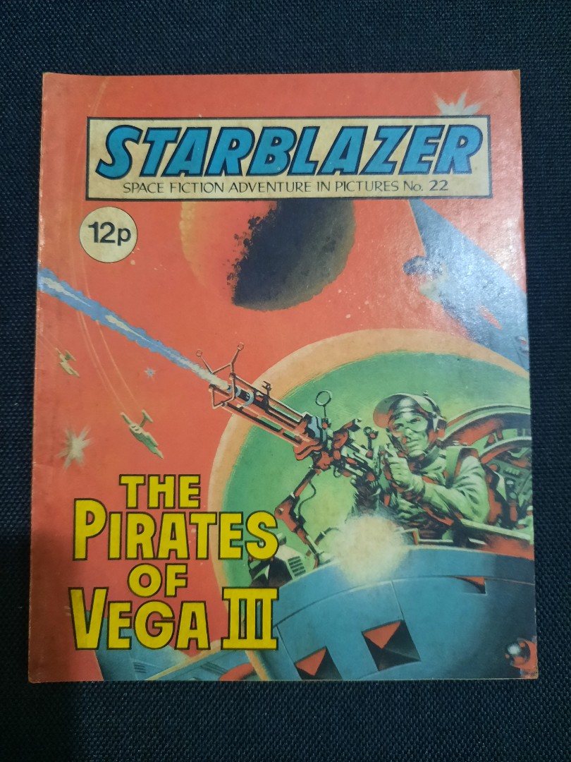 Starblazer No 22 1980 Space Fiction Adventure In Pictures The