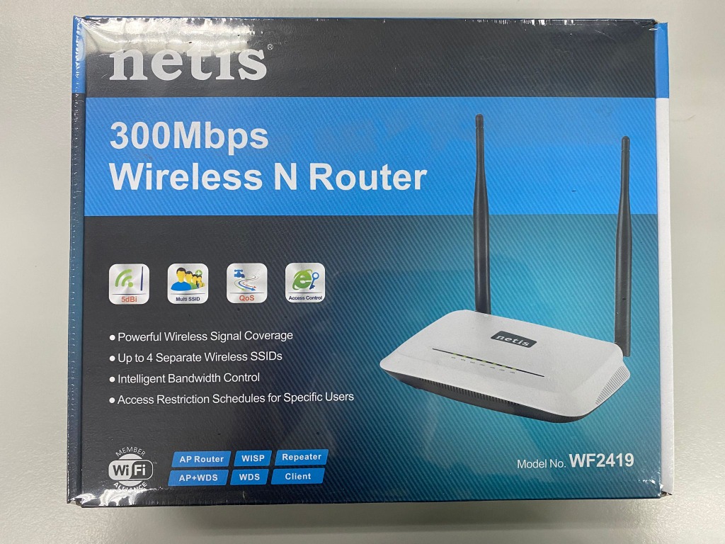 300 Mbps Wireless N Router (WF2419), Computers & Tech, Parts ...