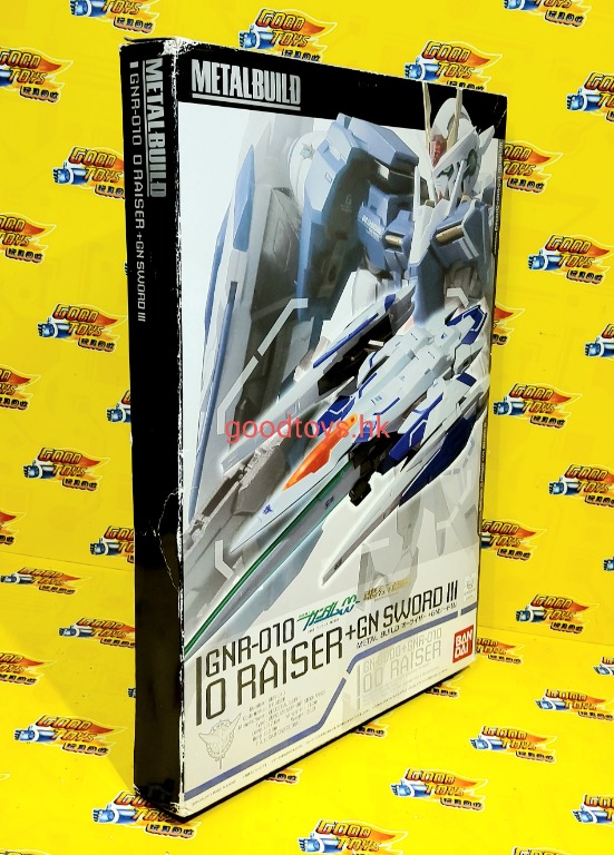 中古已開封 BANDAI 高達00 超合金 METAL BUILD GNR-010 0 RAISER + GN SWORD III, 興趣及遊戲, 玩具 & 遊戲類 - Carousell