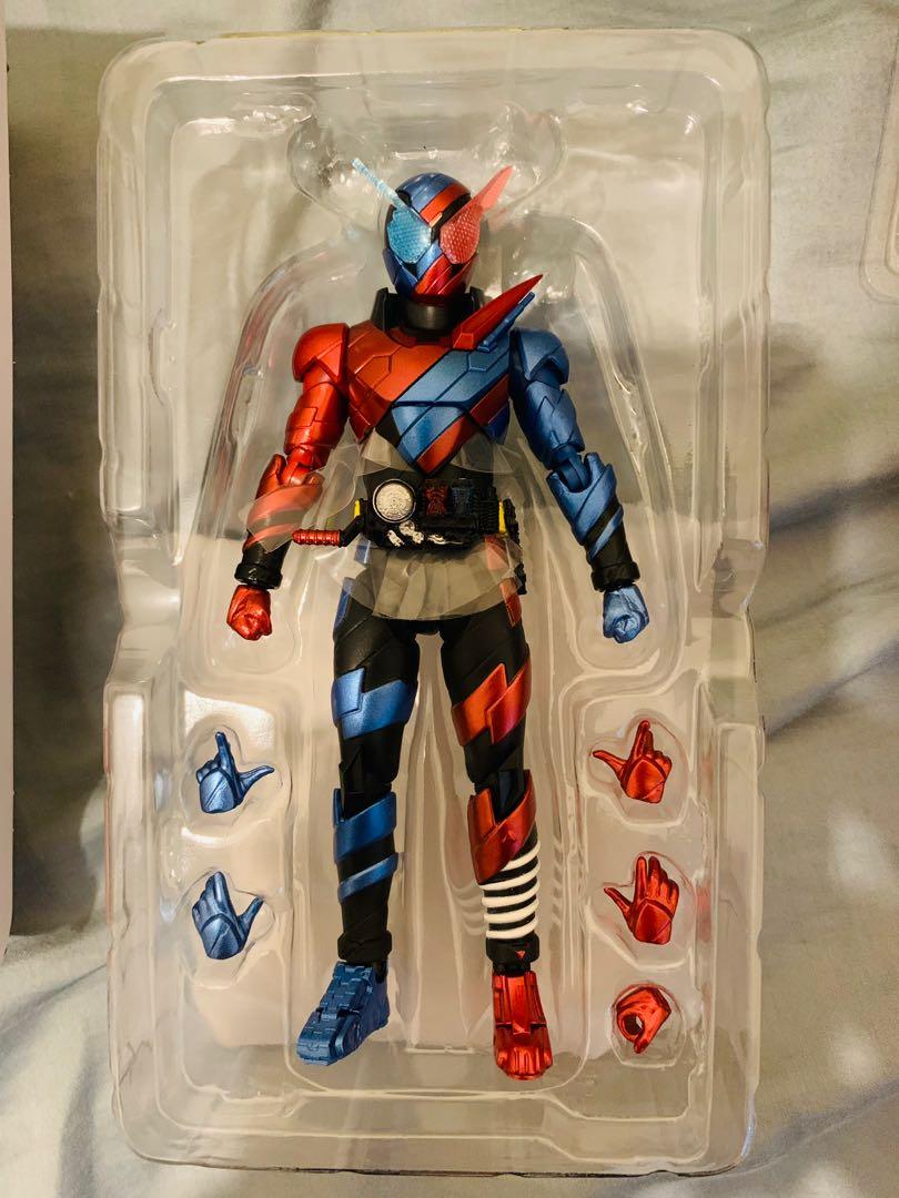 幪面超人 shf build cross z magma evol rabbit tank dragon hazard, 興趣及遊戲, 玩具 ...