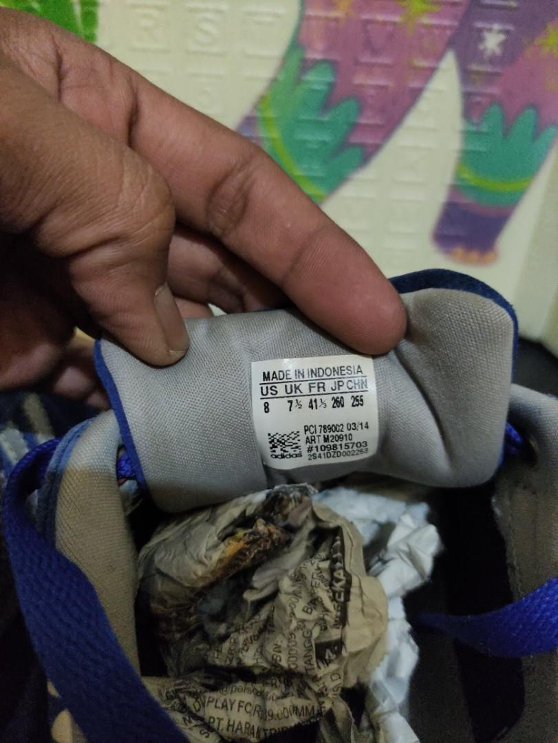 Adidas Superstar "Shark teeth blue", Fesyen Pria, Sepatu , Sneakers di ...