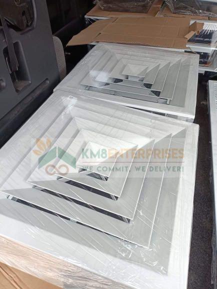 Air Ventilations, Damper louvers, Grills Diffuser , OBVD , Plenum box ...