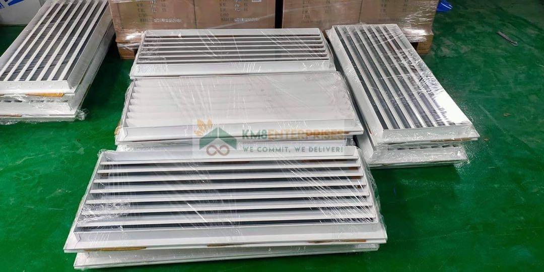 Air Ventilations, Damper louvers, Grills Diffuser , OBVD , Plenum box ...