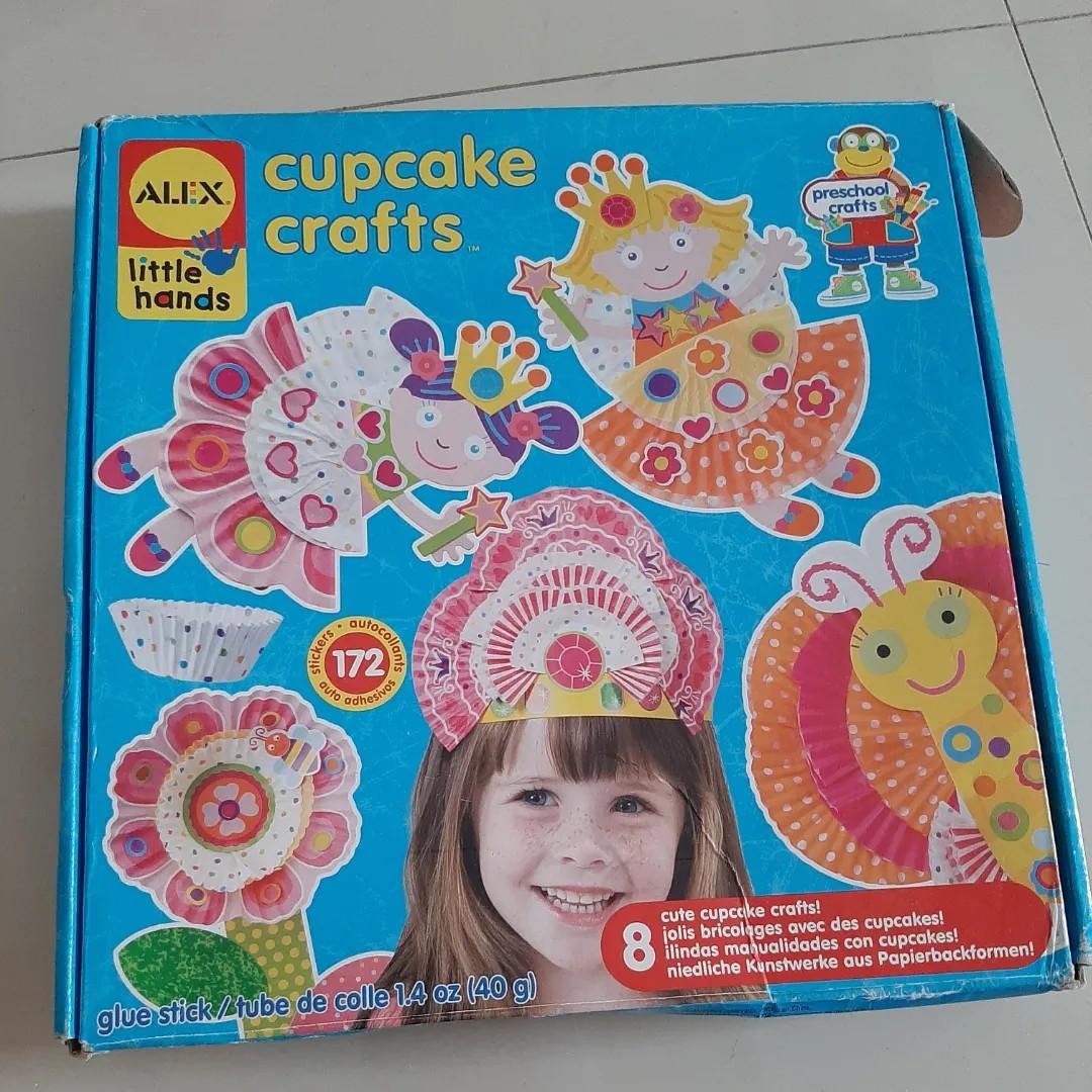 Alex little hands cupcake craft, Toys & Collectibles, Permainan Papan ...
