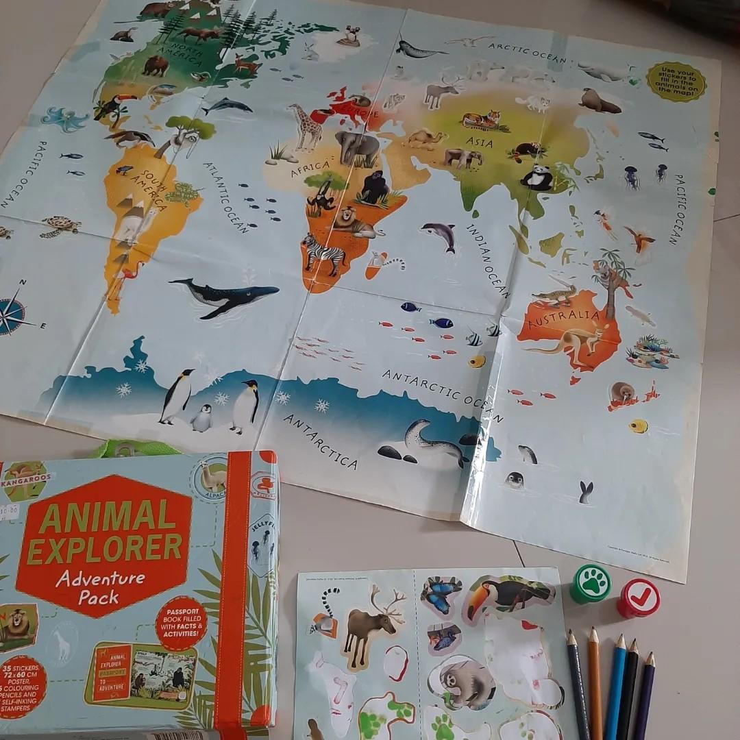 Animal explorer, Toys & Collectibles, Permainan Papan & Kartu di Carousell