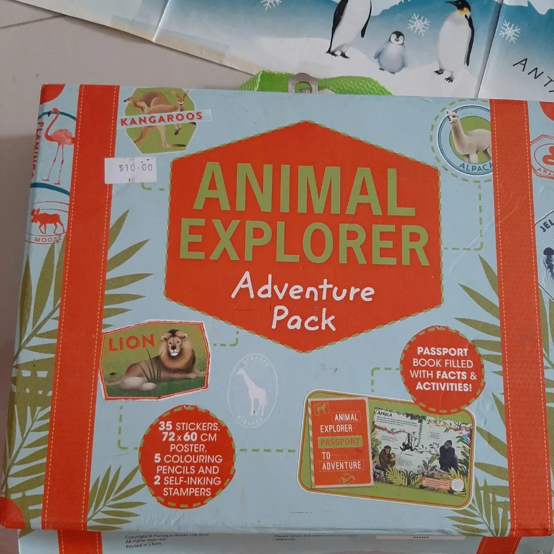 Animal explorer, Toys & Collectibles, Permainan Papan & Kartu di Carousell
