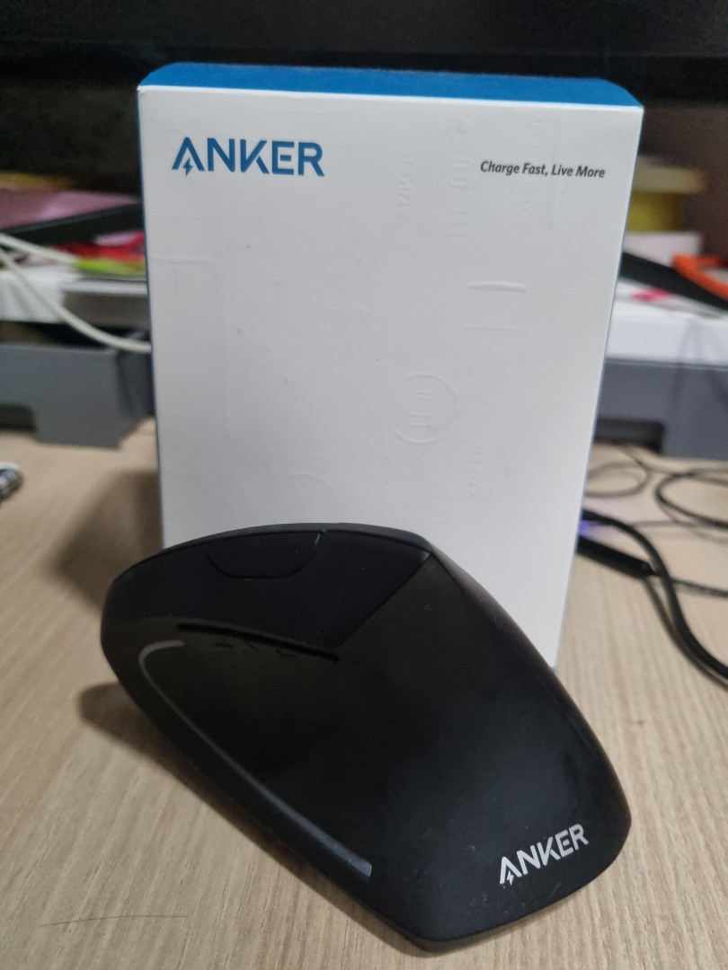 Anker Wireless Ergonomic mouse, Computers & Tech, Parts & Accessories ...