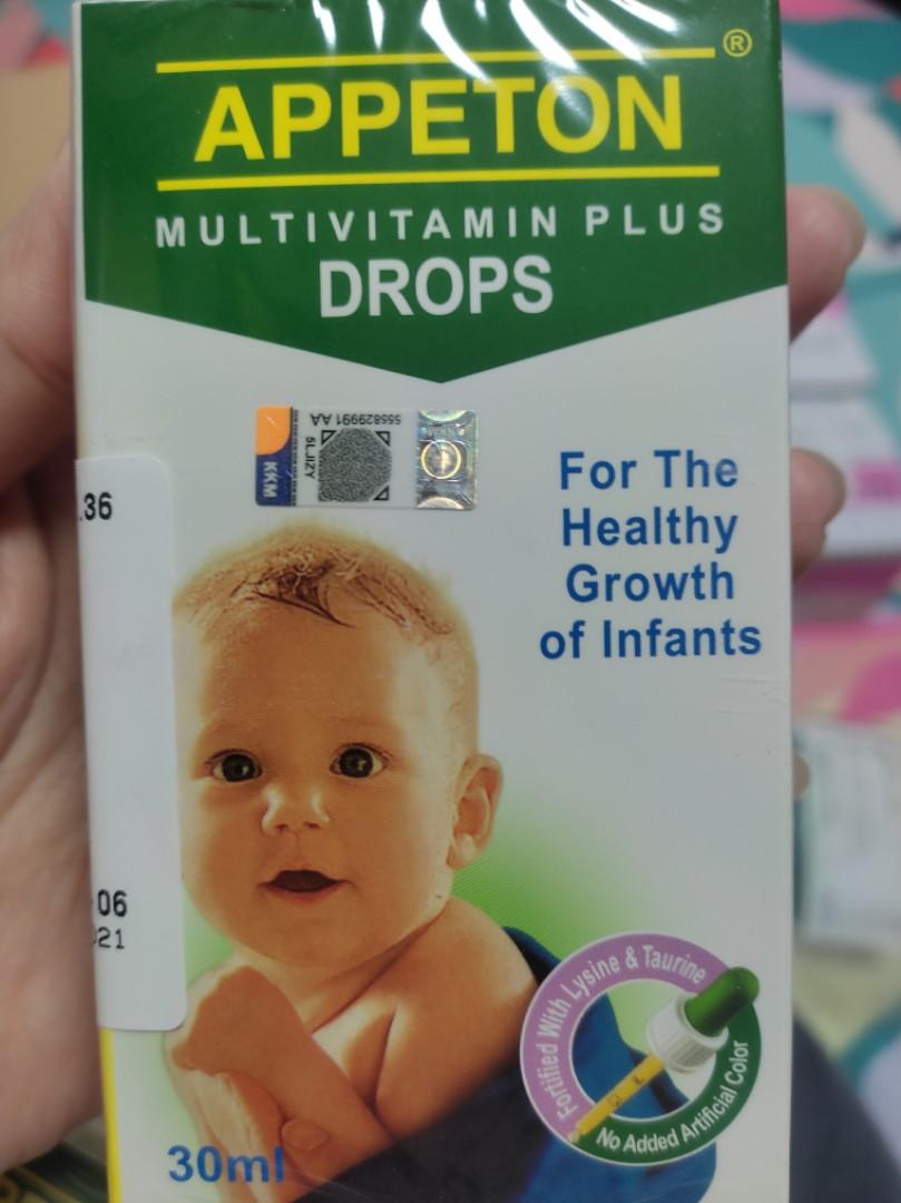 Appeton Multivitamin plus drops, Health & Nutrition, Health Supplements ...