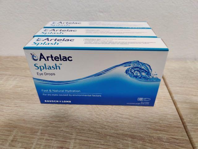 Artelac Splash Eye Drops by BAUCSH+LOMB 30x0.5ml per box (ORIGINAL ...