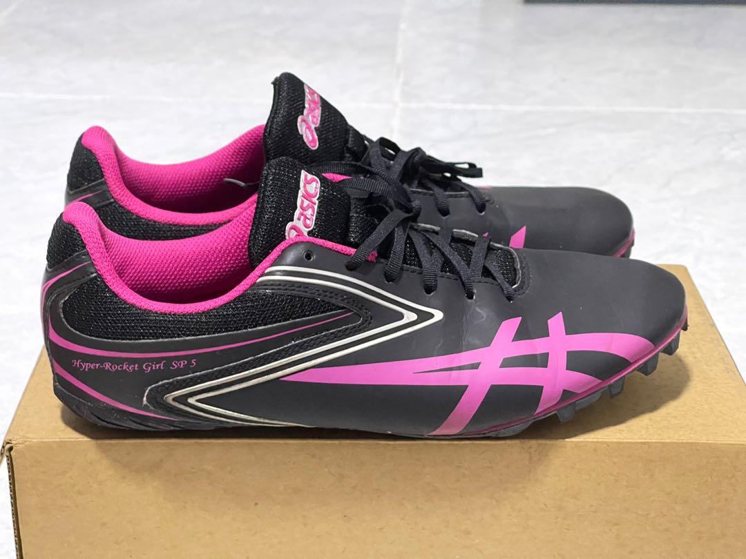 ASICS hyper-rocket girl sp 5 sprint spikes, Women's Fashion, Footwear ...