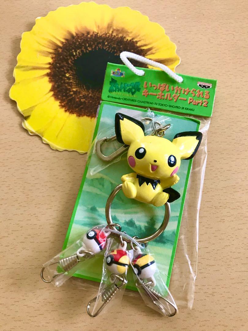 Authentic Pokemon Pichu Multi Keyholder/Keychain, Hobbies & Toys ...
