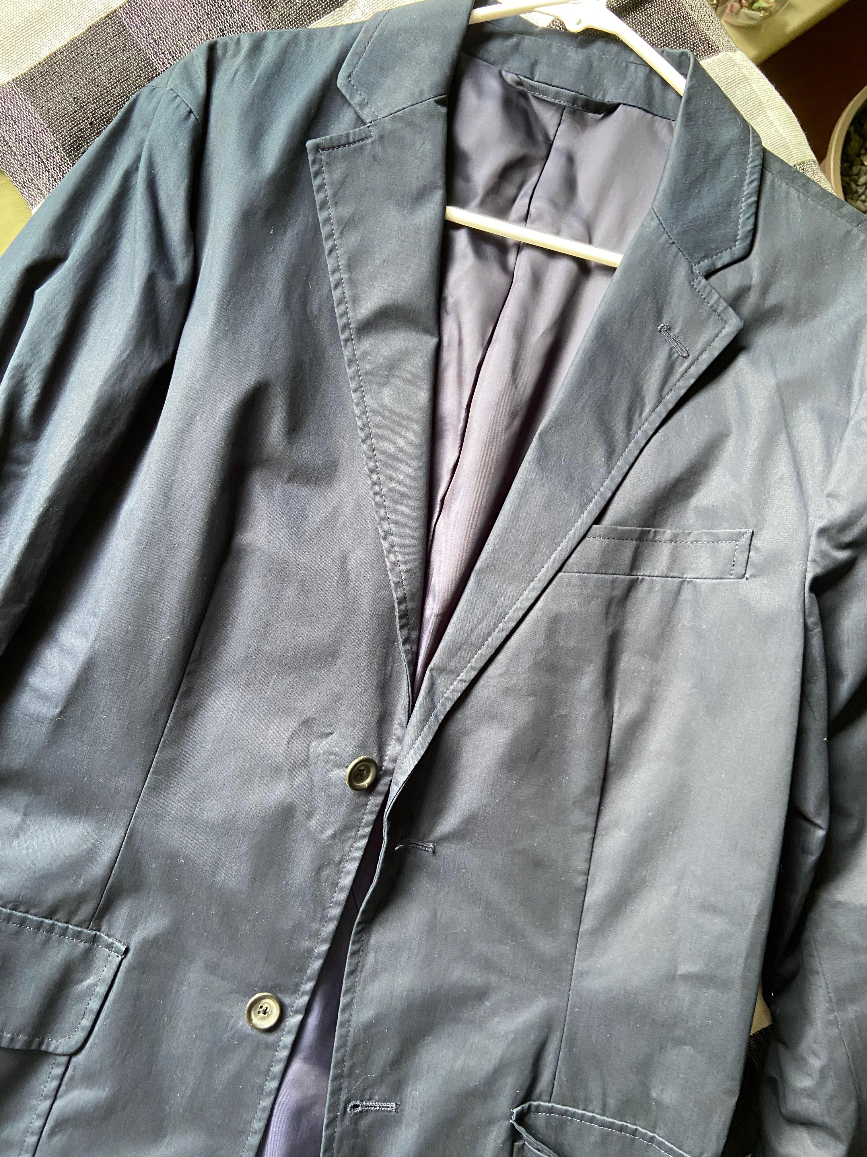 Authentic Polo Ralph Lauren Navy Blue Balzer, Men's Fashion, Coats ...