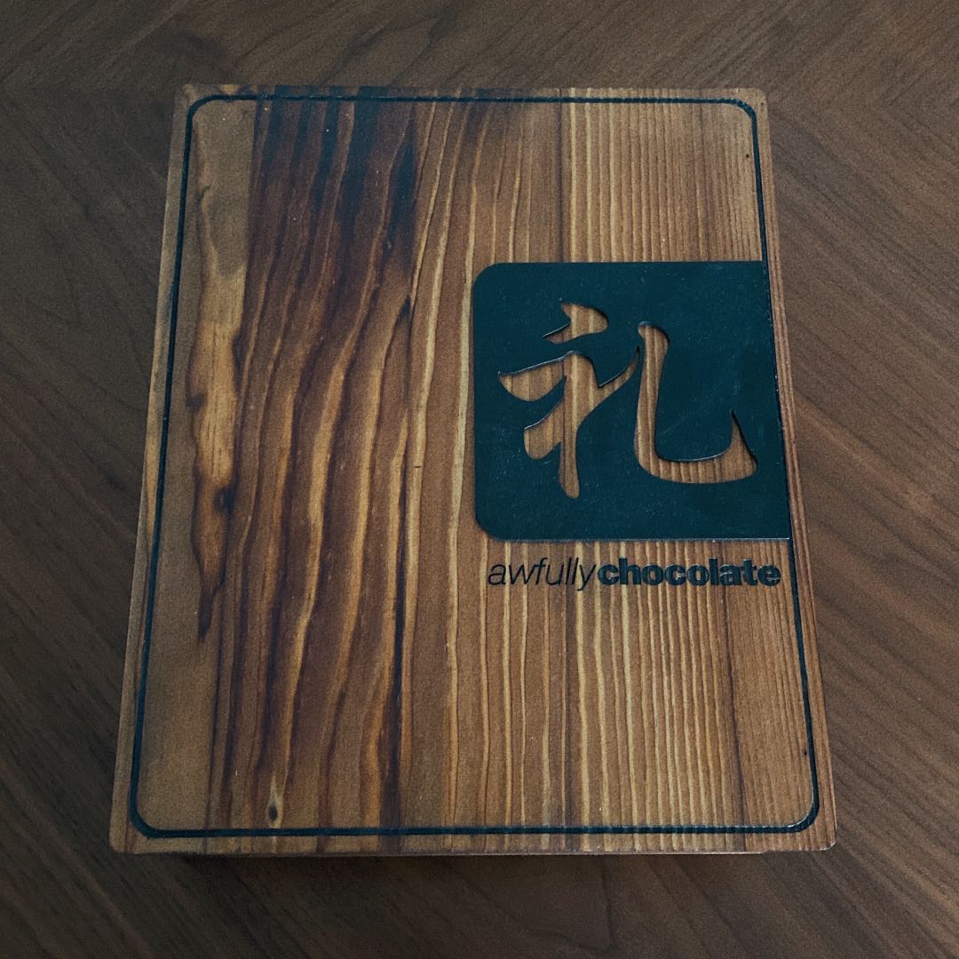 Awfully Chocolate Mooncake Box, Everything Else on Carousell