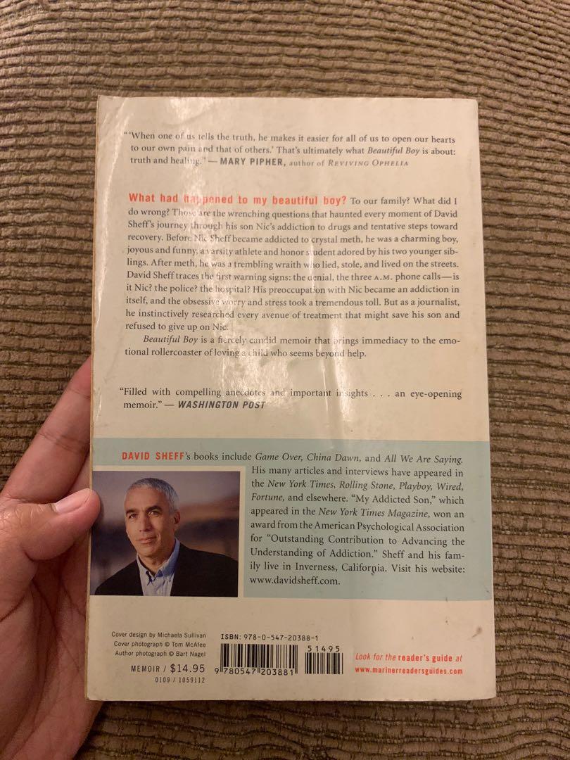 Beautiful boy david sheff, Hobbies & Toys, Books & Magazines, Fiction ...