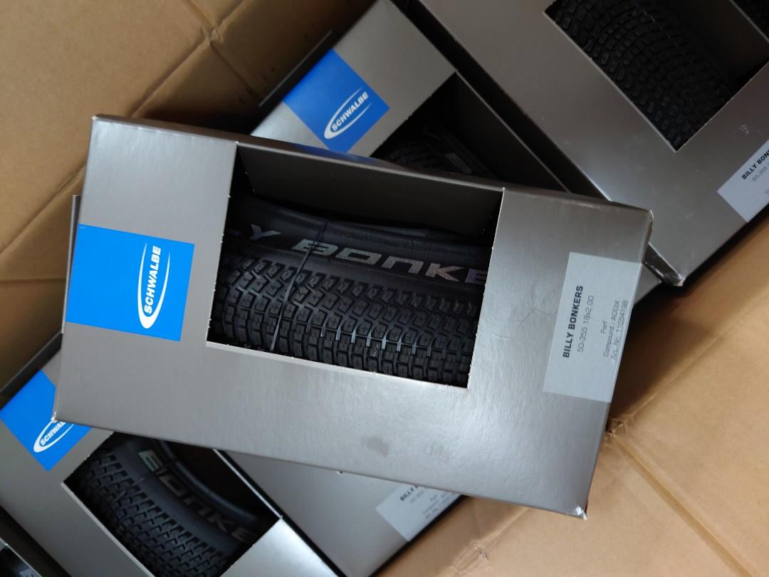 (Birdy 18 inch) Billy Bonkers Black 18x2.00 Folding Tyre 50-355 for 18 inch Bike, Sports ...