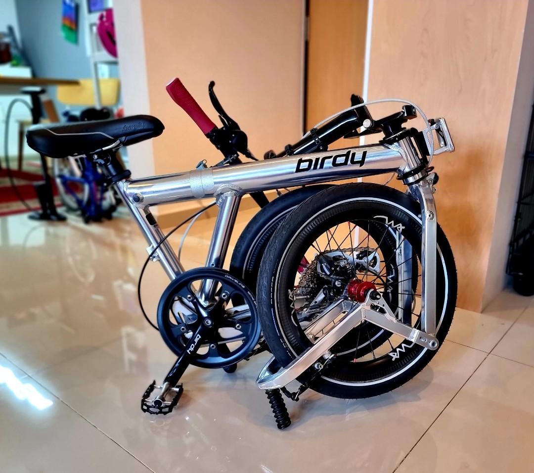 Birdy New Classic with Carbon rims, Sports Equipment, Bicycles & Parts ...