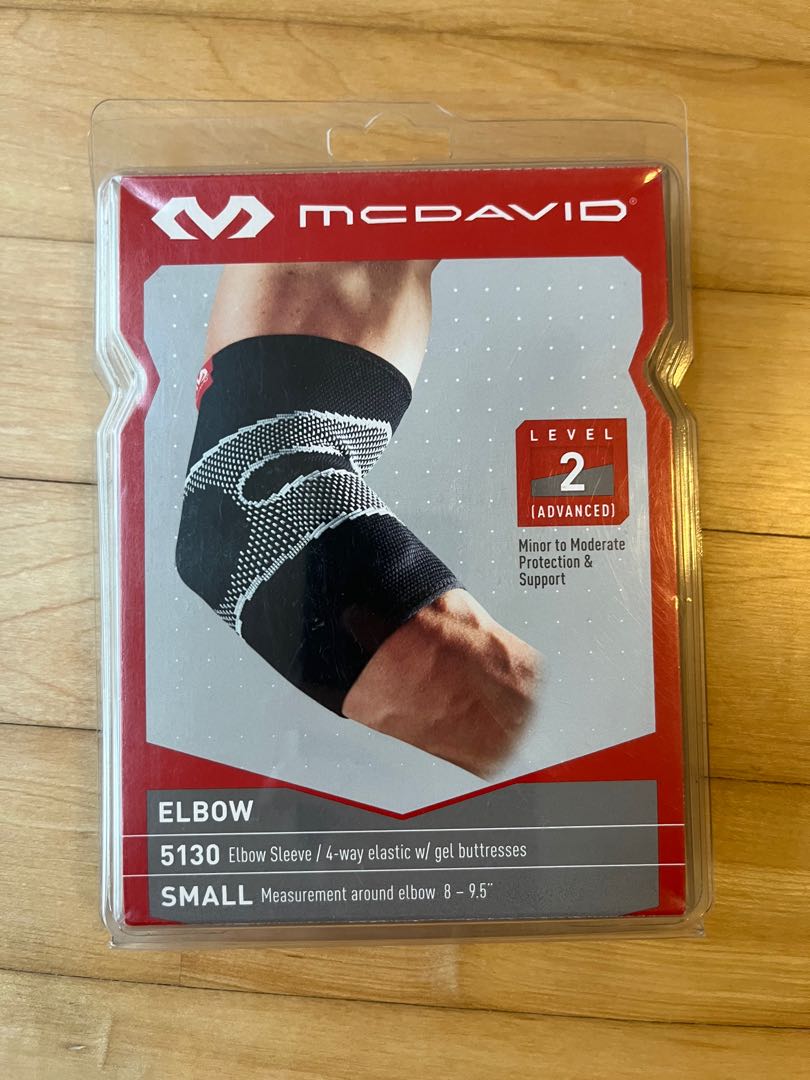 BNIB McDavid Elbow Sleeve for Sale, Health & Nutrition, Braces, Support ...