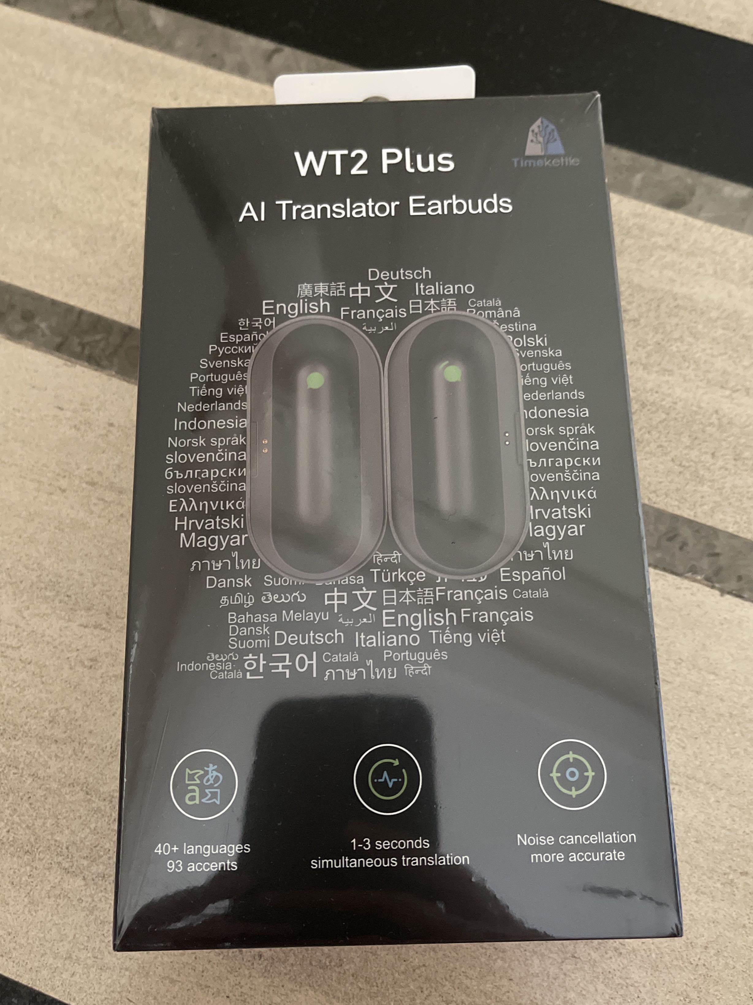Brand new in box Timekettle WT2 Plus AI Translator Earbuds, Audio, Earphones on Carousell