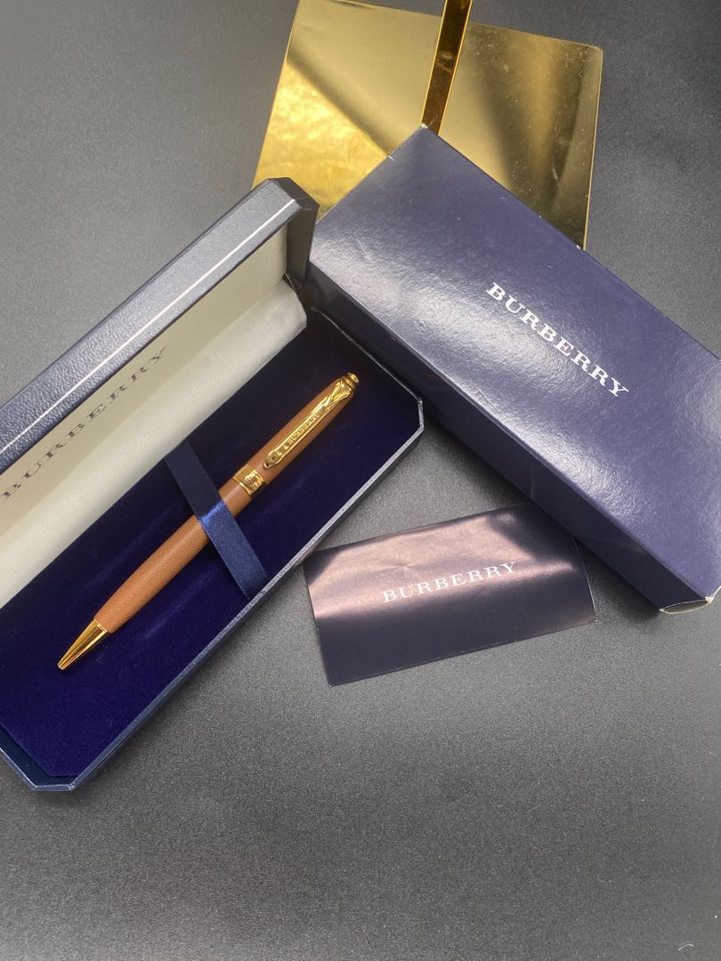 BURBERRY ball point sign pen, Hobbies & Toys, Stationary & Craft, Other ...