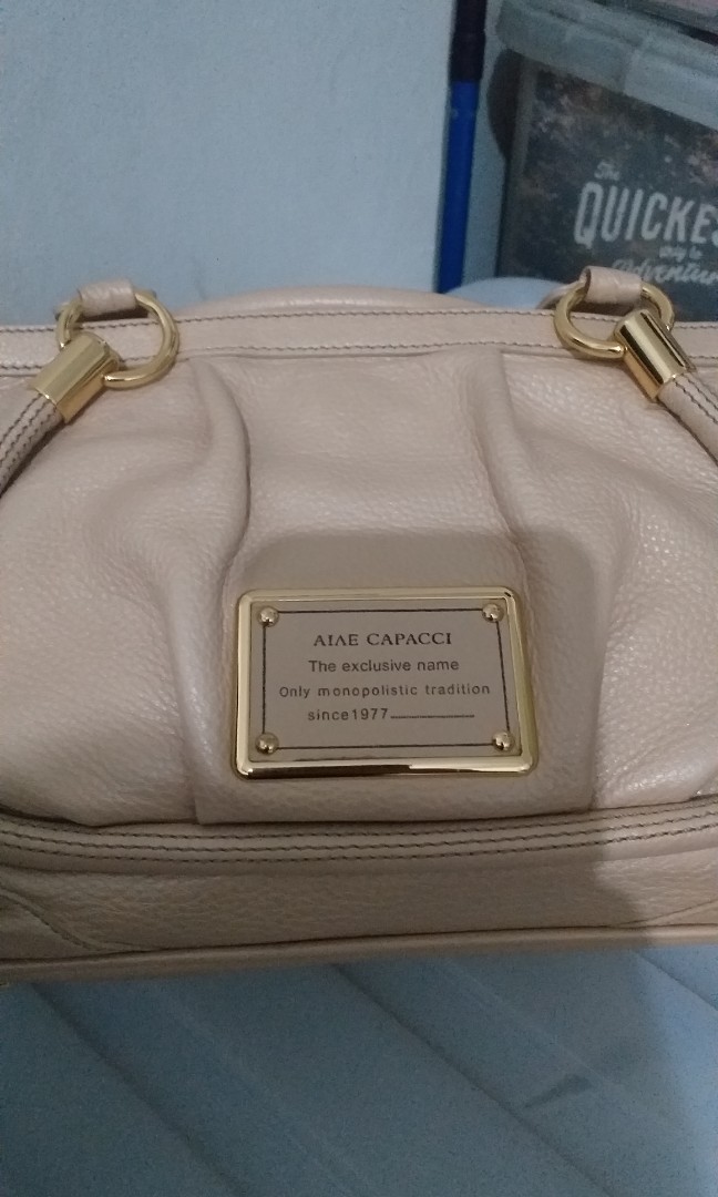 Capacci brown bag, Luxury, Bags & Wallets on Carousell