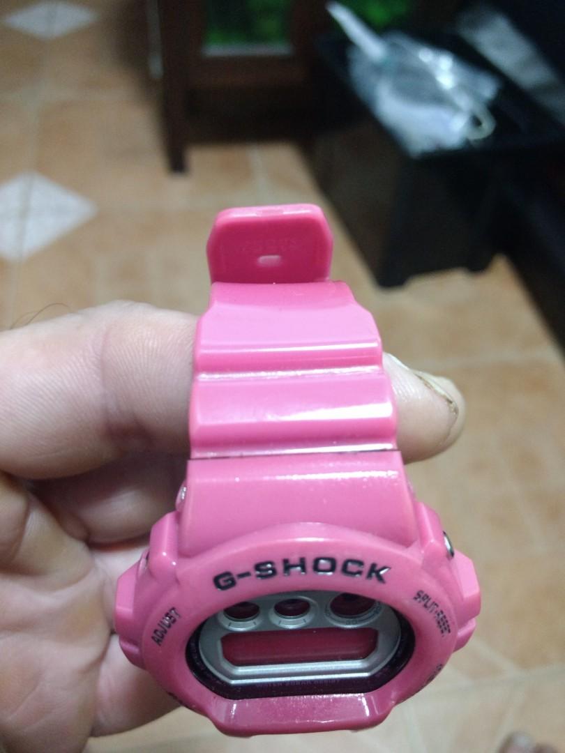 Casio g shock Gshock dw6900 CS pink, Men's Fashion, Watches ...