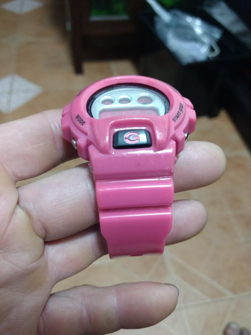 Casio g shock Gshock dw6900 CS pink, Men's Fashion, Watches ...