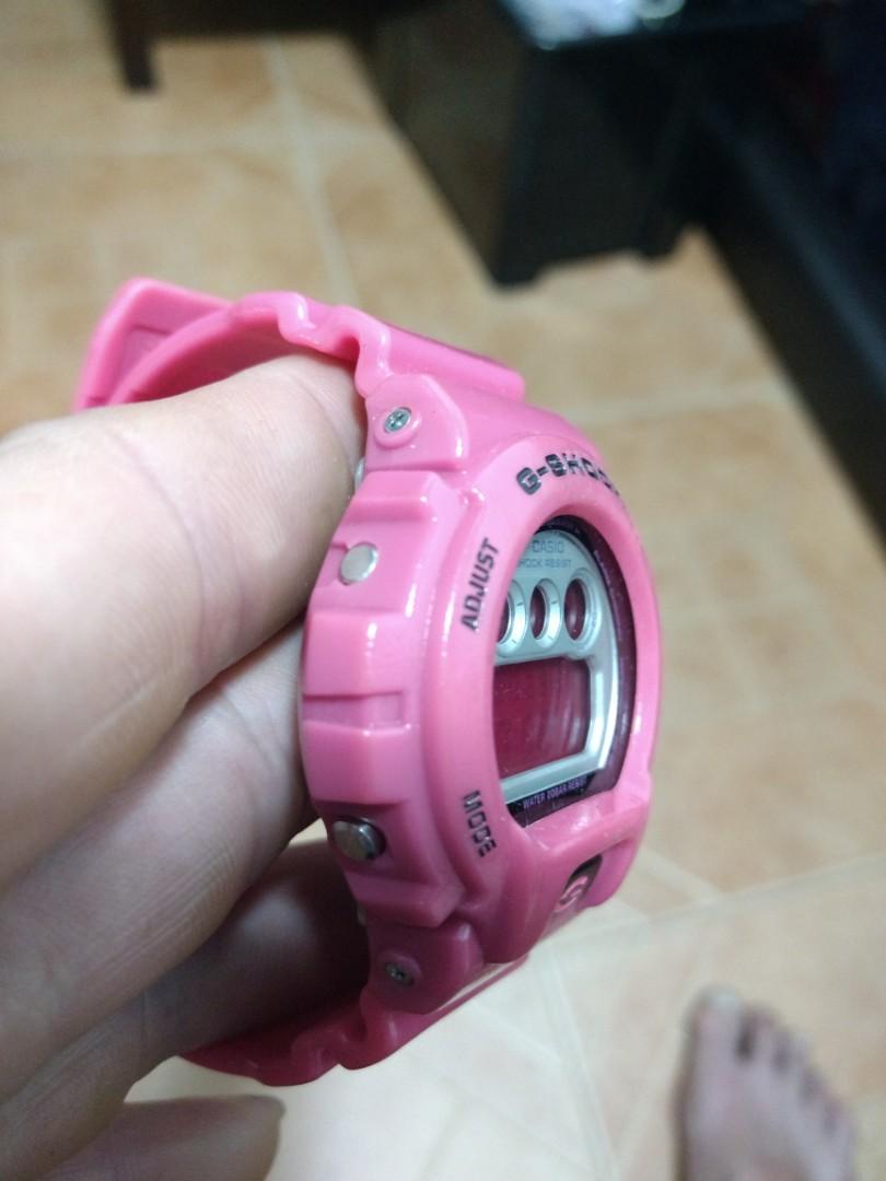 Casio g shock Gshock dw6900 CS pink, Men's Fashion, Watches ...
