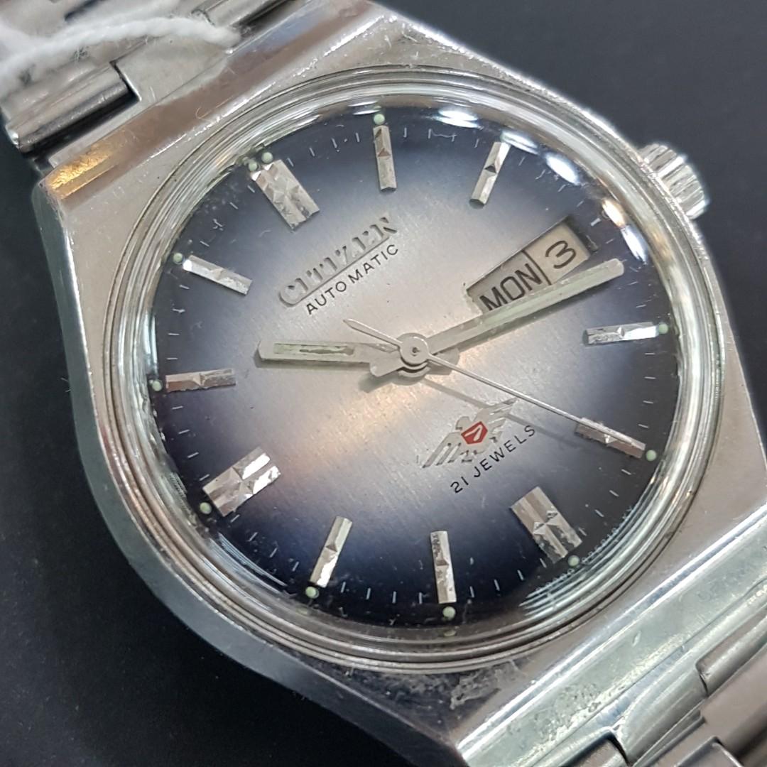 Citizen Day Date Automatic Vintage Watch, Men's Fashion, Watches ...