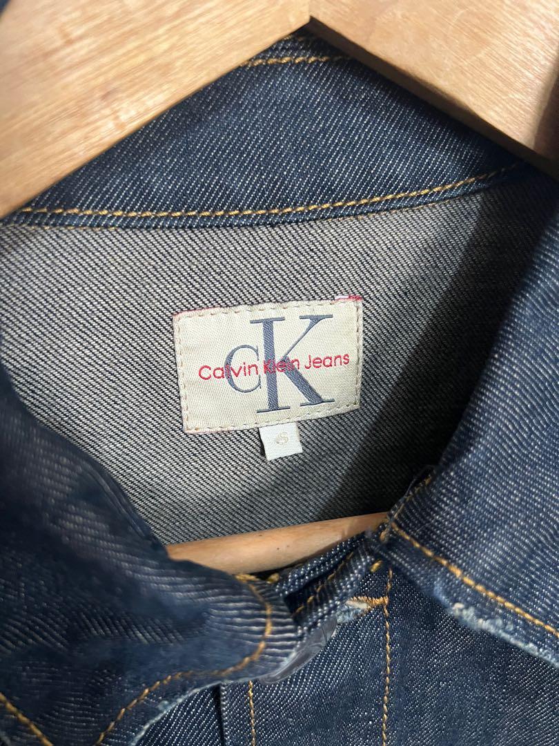 CK Denim Jacket, Women's Fashion, Coats, Jackets and Outerwear on Carousell