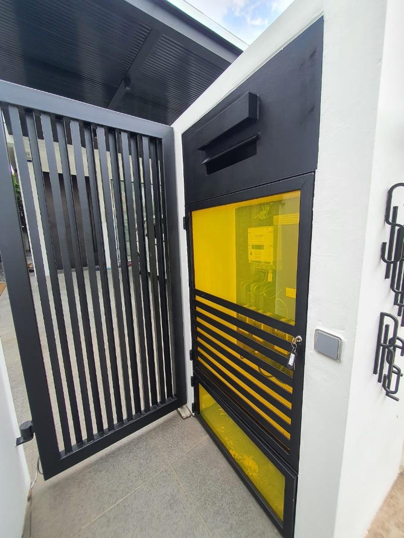 Customised Acrylic Panel For Electrical DB Box / Flip Cover Site Visit ...