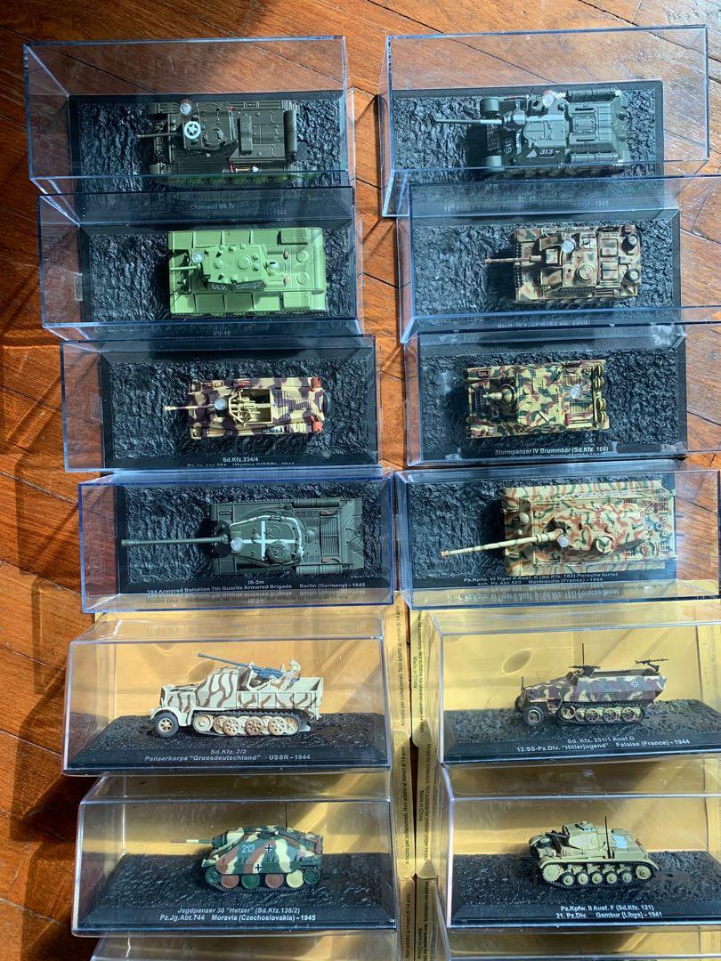 Deagostini Combat Tanks Collection with magazines, Hobbies & Toys, Toys ...