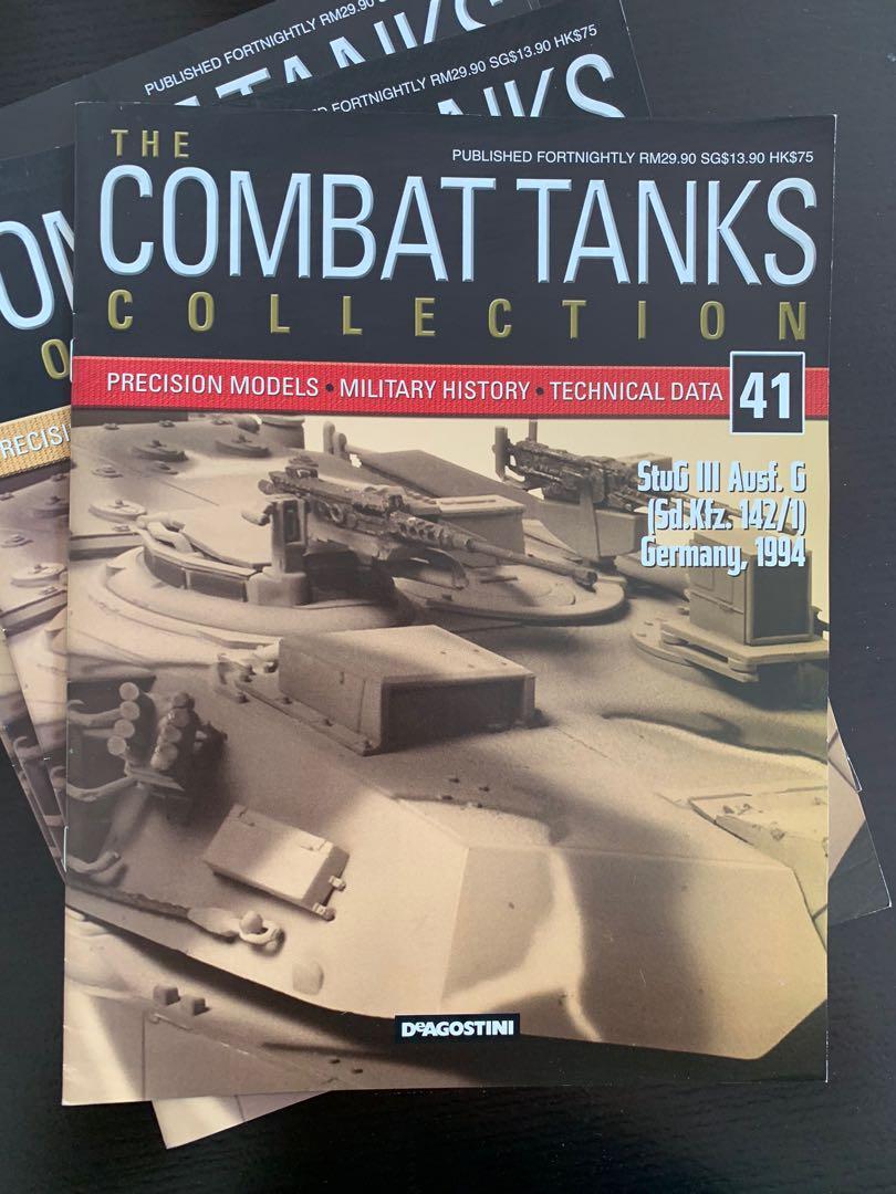 Deagostini Combat Tanks Collection with magazines, Hobbies & Toys, Toys ...
