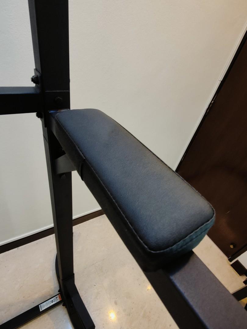 Decathlon Weight Training Dips and Pull up Trainer, Sports Equipment ...