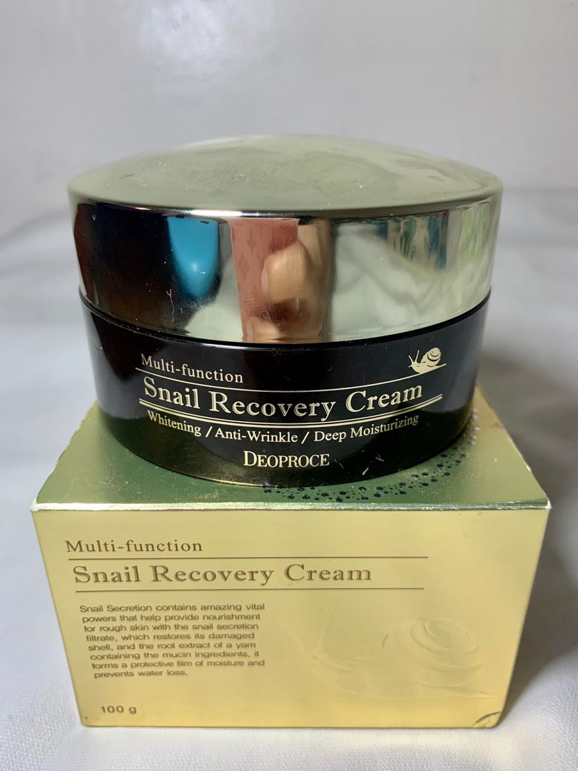 Deoproce Snail Recovery Cream, Beauty & Personal Care, Face, Face Care ...