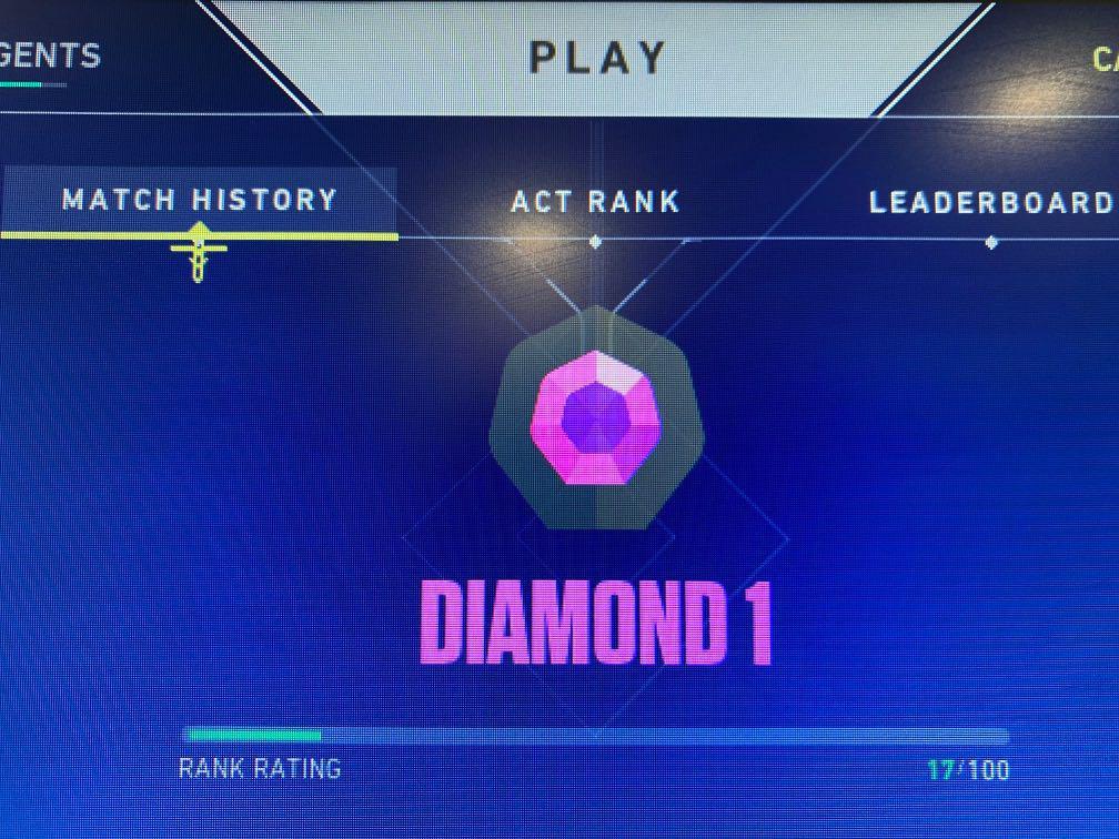 Diamond 1 Valorant Account, Video Gaming, Gaming Accessories, In-Game ...