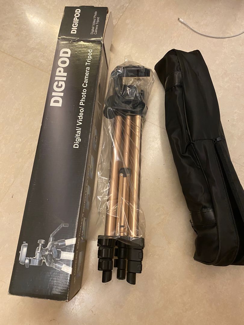 Digipod SL1400 camera video tripod new , Photography, Photography ...