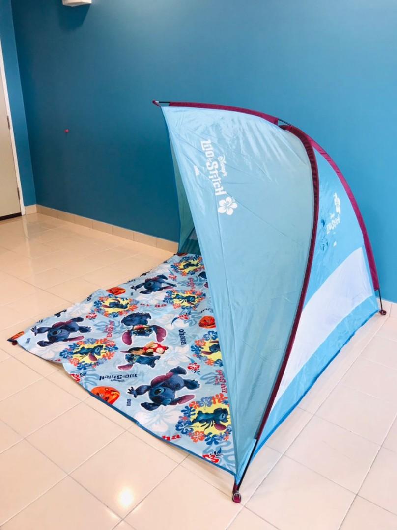 Disney Lilo&Stich tent for kid, Sports Equipment, Hiking & Camping on ...