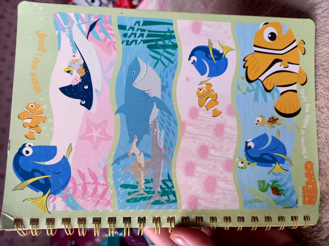 Disney Pixar Finding Nemo Notebook, Hobbies & Toys, Memorabilia ...