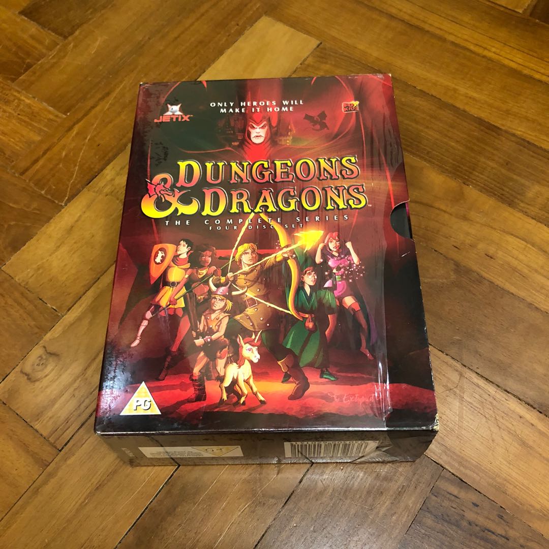 Dungeons and Dragons Complete Series DVD Box Set, Hobbies & Toys, Music ...