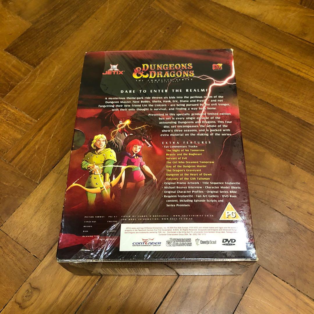 Dungeons and Dragons Complete Series DVD Box Set, Hobbies & Toys, Music ...