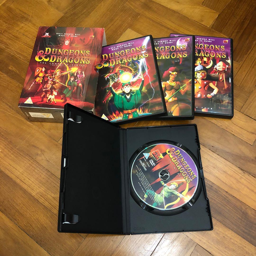 Dungeons and Dragons Complete Series DVD Box Set, Hobbies & Toys, Music ...