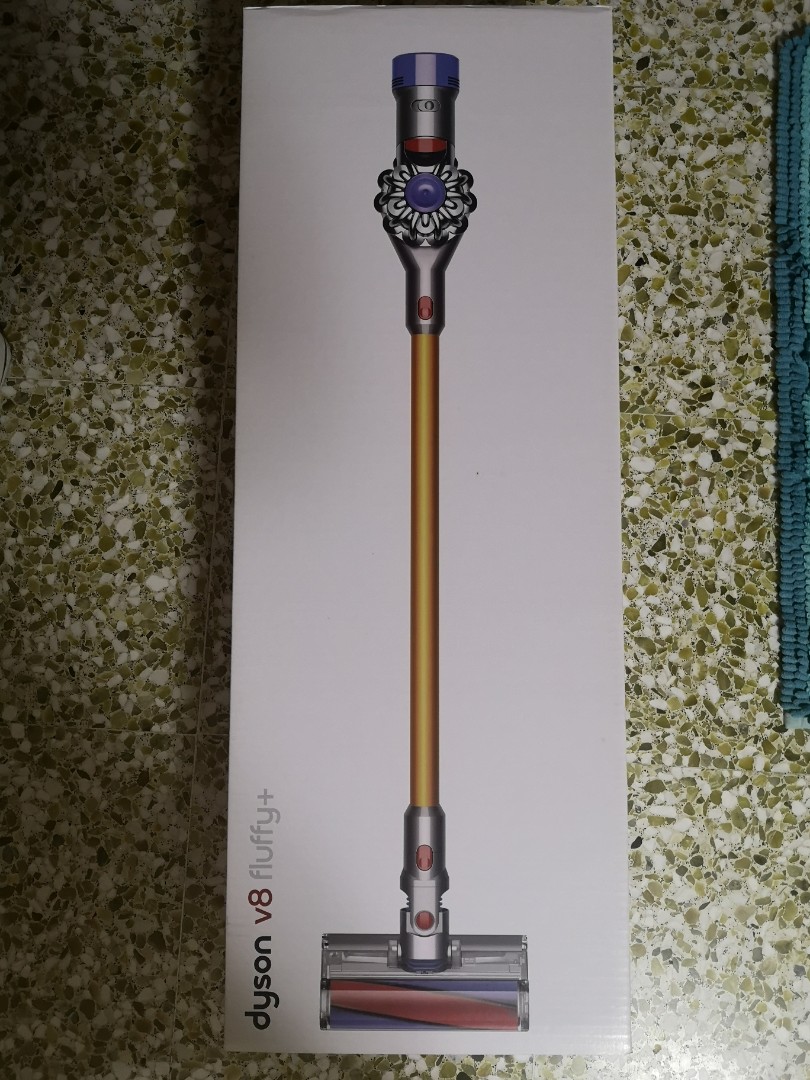 Dyson v8 fluffy+ (box only), TV & Home Appliances, Vacuum Cleaner ...
