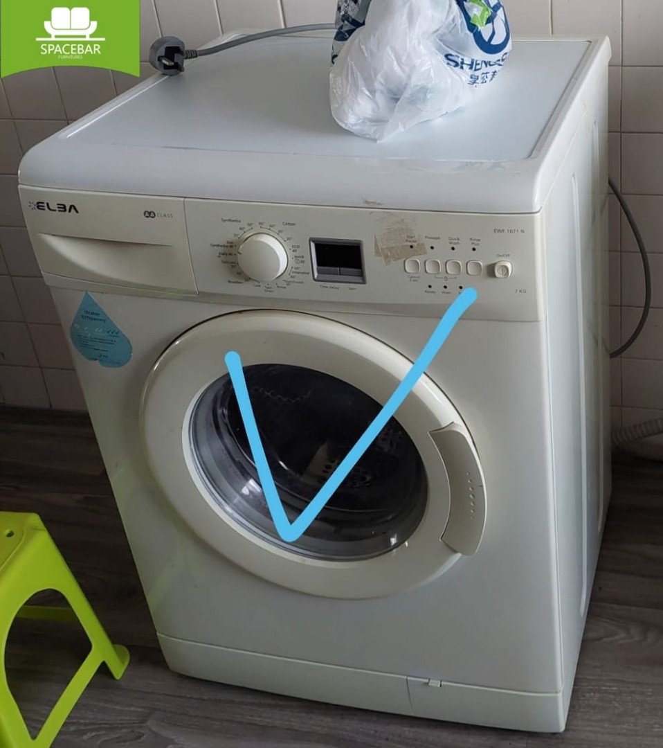 Elea washing machine, TV & Home Appliances, Washing Machines and Dryers ...