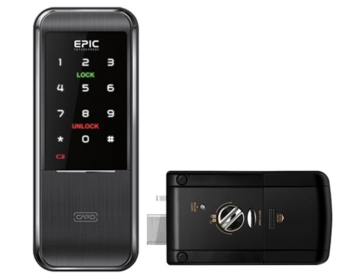 Epic Triplex Digital Door Lock ( Rfid, Pincode, Key), Furniture & Home ...