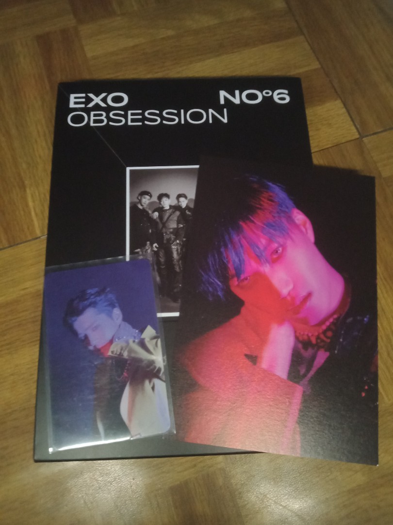 EXO Obsession (Obsession Ver) Complete Inclusions + Freebies, Hobbies ...