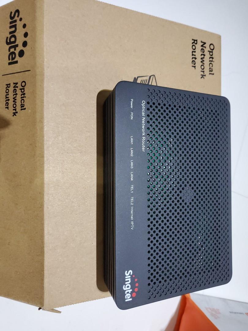 (FOC) ONT modem - Singtel, Computers & Tech, Parts & Accessories ...