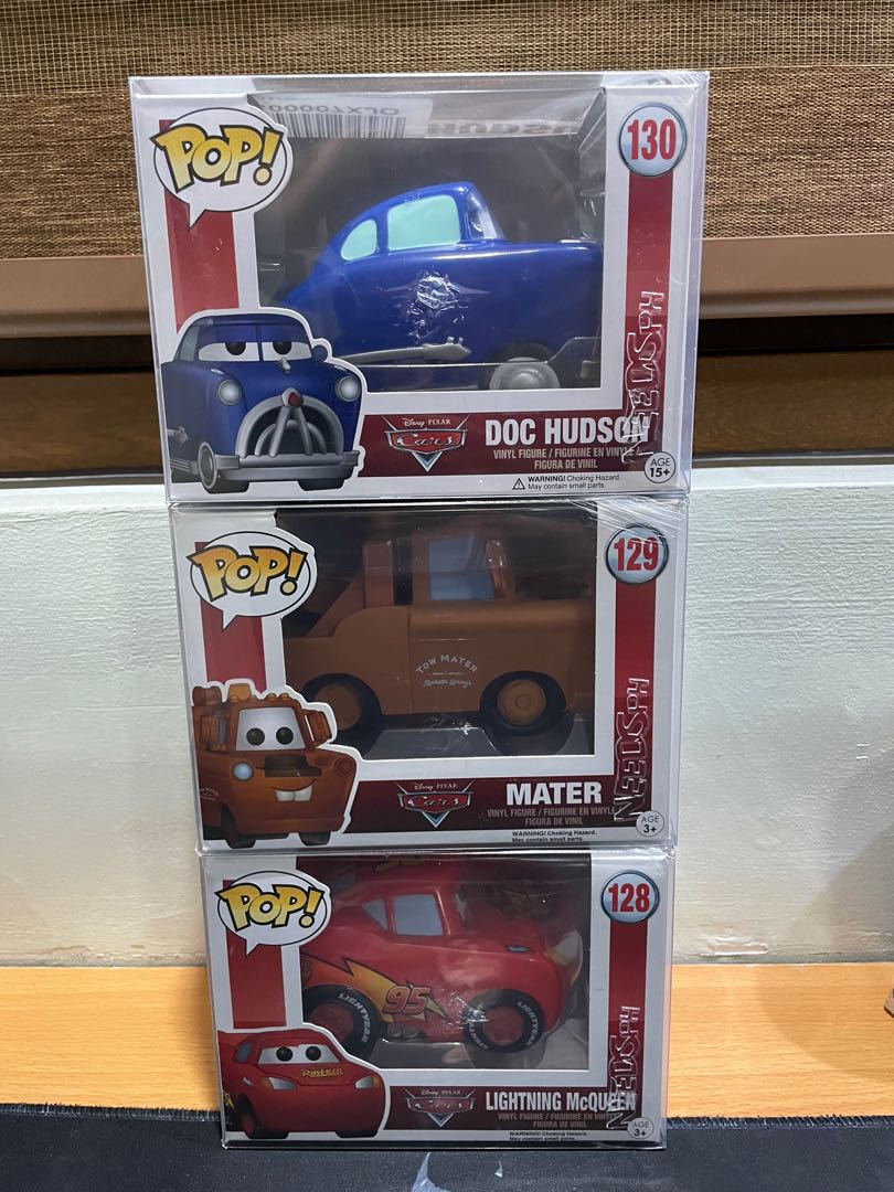 Funko Disney Cars set, Hobbies & Toys, Toys & Games on Carousell