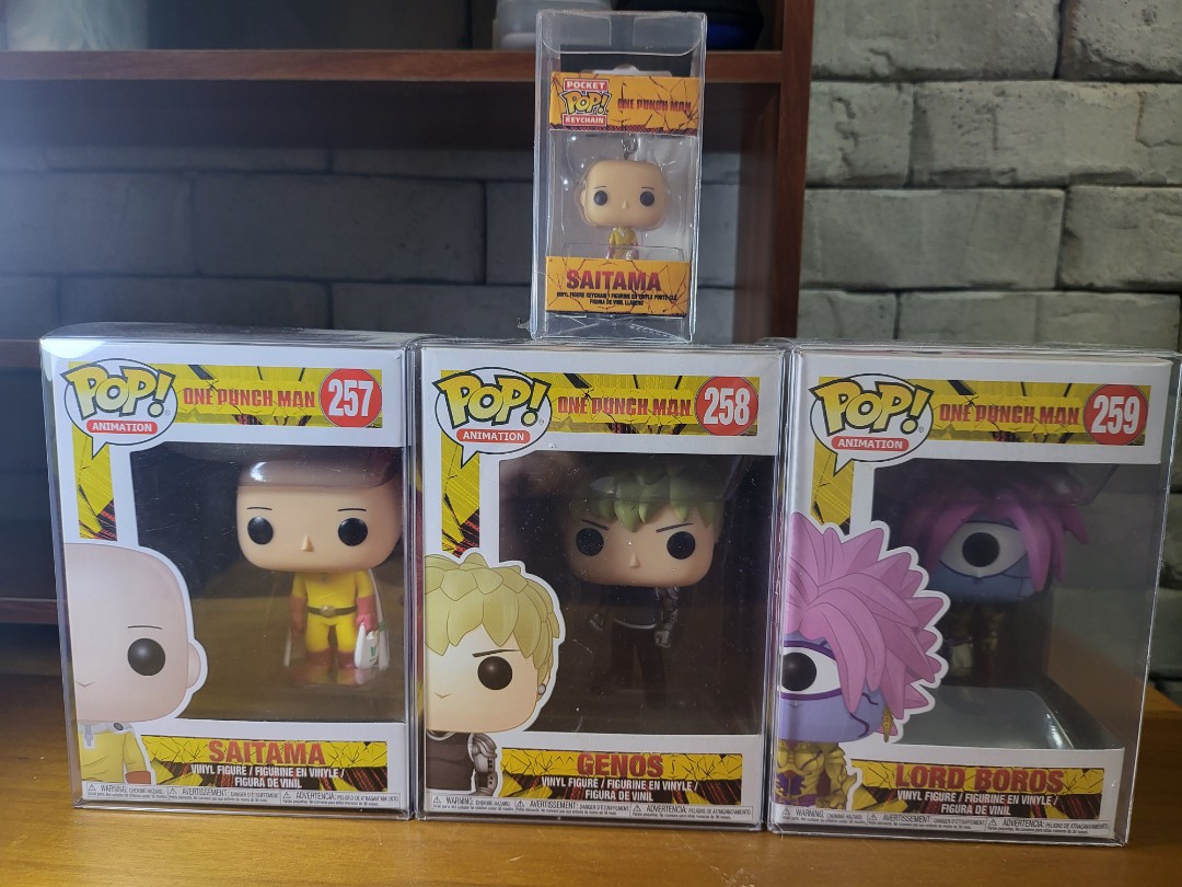 funko one punch man set, Hobbies & Toys, Toys & Games on Carousell
